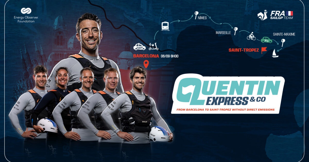 "Quentin Express": Energy Observer Foundation and France SailGP Team ...